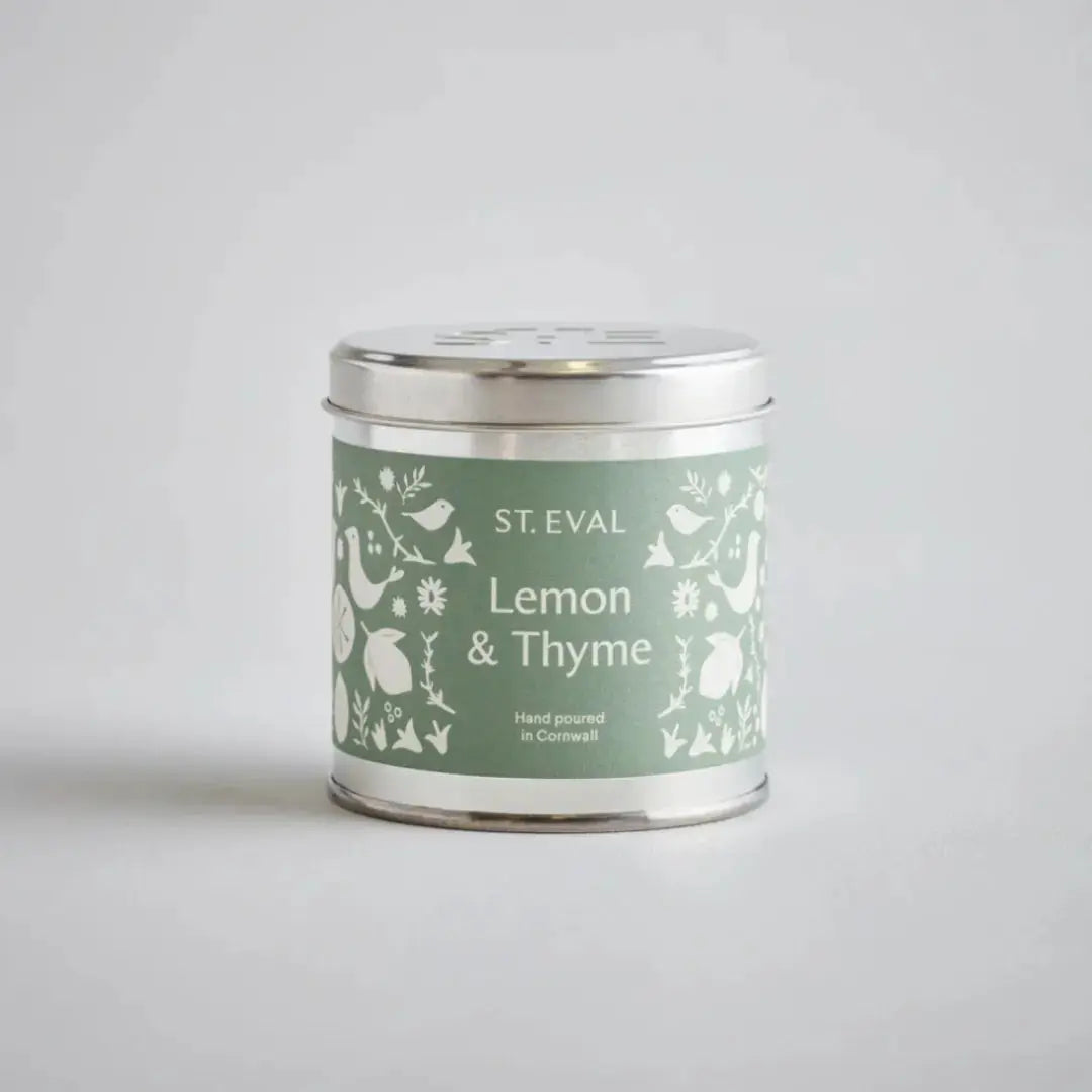 St. Eval Lemon and Thyme Tin Candle - Build your own gift box